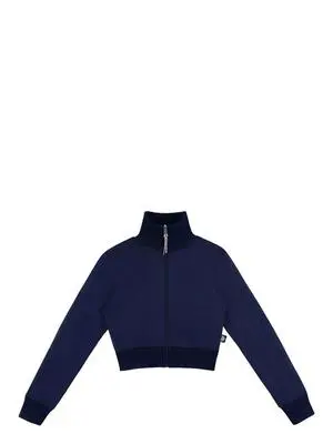 AREA Cropped Track Jacket - Blue