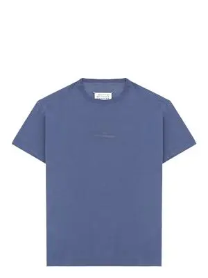 MAISON MARGIELA T-shirt In Cotone - Blue