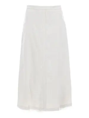 Max Mara Fiocchi Skirt - White