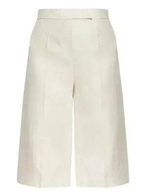 Max Mara Linen Shorts - Neutrals