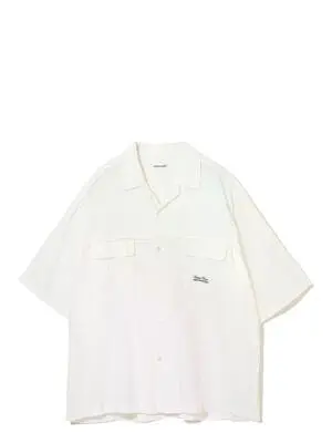 Undercover Logo-embroidery Short-sleeve Shirt - White