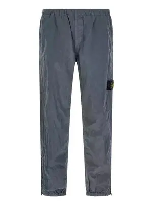 Stone Island Logo-patch Track Pants - Blue