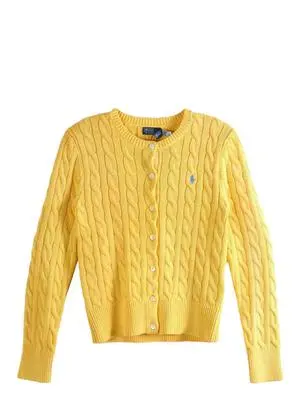 Polo Ralph Lauren Cable-knit Cardigan - Yellow