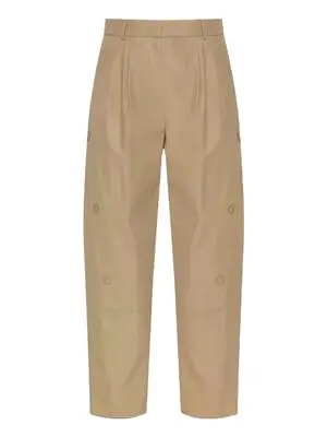 Max Mara Pleated-detail Trousers - Brown