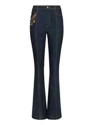 Cinq À Sept The Love Token Shailene Chain Jeans Blue