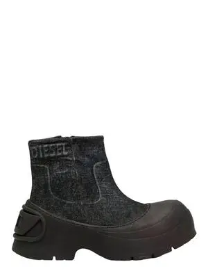 DIESEL® D-donald Zip Md Ankle Boots - Black