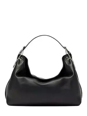 DIESEL® Buckle-detail Shoulder Bag - Black