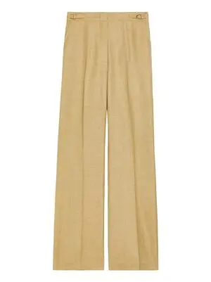 Gabriela Hearst Straight-leg Trousers - Beige
