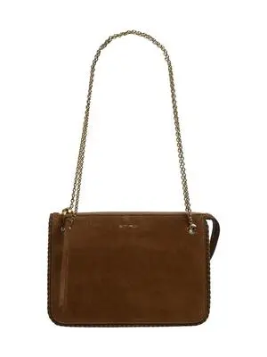 Etro Suede Crossbody Bag - Ochre