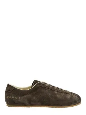 COMMON PROJECTS Driving Shoe Suede Sneakers Khaki
