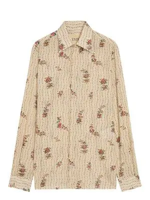 Valentino Garavani Floral-print Cotton Shirt - Multicoloured 1