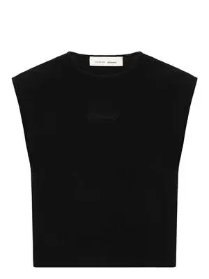 Fear Of God Sleeveless Ribbed Knit Top - Black