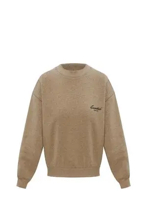Fear Of God Sweatshirt With Printed Logo - Beige