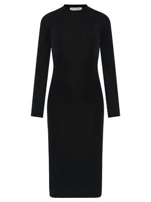 Fear Of God Fitted Midi Dress - Black