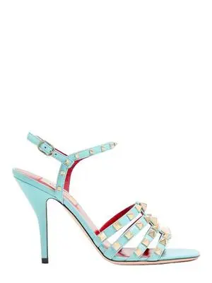 Valentino Garavani Rockstud Kidskin Sandal - Azure