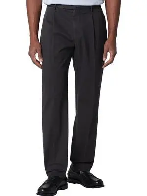 SANTANIELLO Cotton Trousers Black