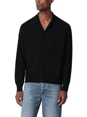 Ami Wool Cardigan - Black