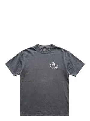 SATURDAYS FOOTBALL Player Garment Dyed T-shirt - Grey