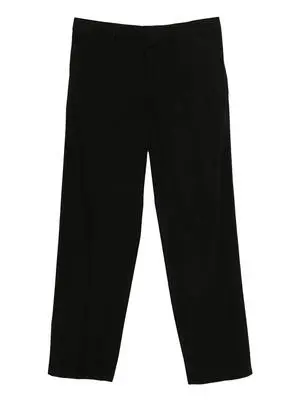 CELLAR DOOR Leone Cotton Trousers - Black