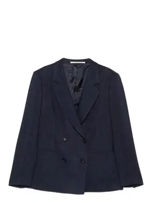 Tagliatore Nayade Double-Breasted Blazer Blue