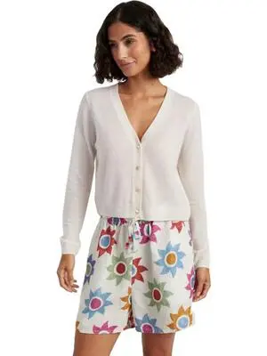 Chinti & Parker Air Pure Cashmere Cardigan - Cream