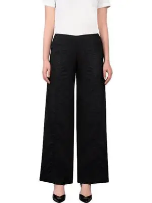 LAURA APARICIO Wide Leg Palazzo Trousers - Black