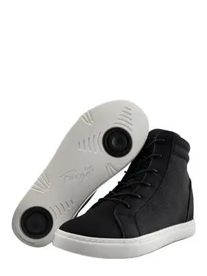 FUEGO Wedge Dance Sneakers - Black