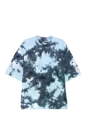 CROQUIS Tie-dye Short Sleeve T-shirt - Blue