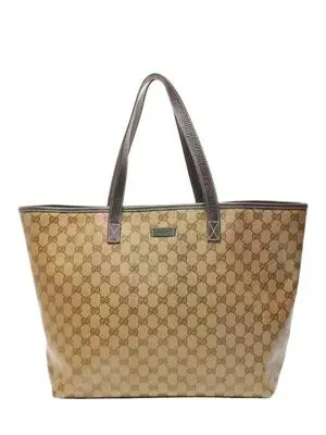 Gucci GG Crystal Tote Bag Neutrals