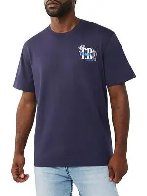 True Religion Sport Logo Graphic T-shirt - Midnight Navy