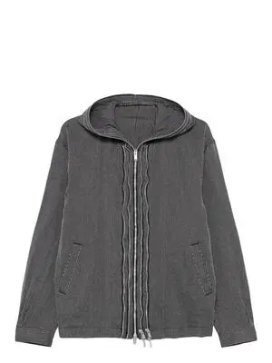 Undercover Striped Jacket - Black