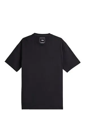 Adidas Y-3 Regular Short Sleeve T-shirt - Black