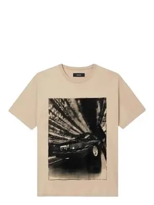 PURPLE BRAND P109cpfp226 Clean Jersey Short Sleeve Tee Shirt - Brown