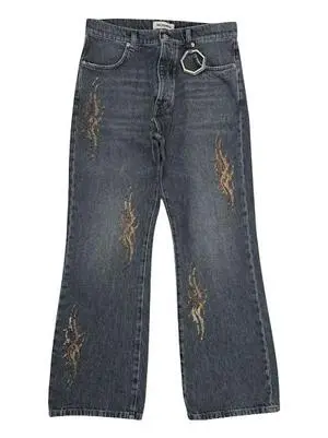Alchemist Studio Tribal Crystal Jeans - Black