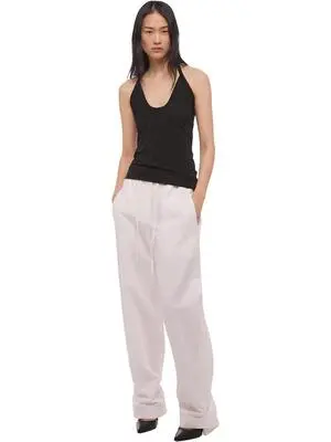 Helmut Lang Twisted Dancer Top - Black