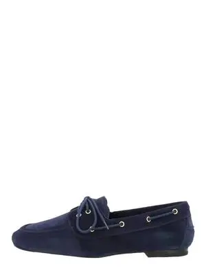 FRAU Suede Boat Loafers - Blue