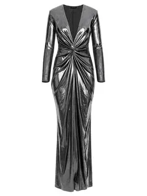 ROSERRY Mallorca Jersey Maxi Dress Silver