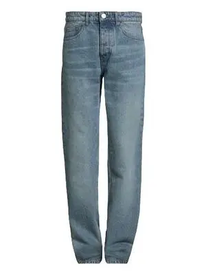 Ami Cotton Denim Jeans - Blue