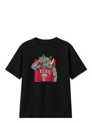 ECKO Jdub Rhino Print Tee Black