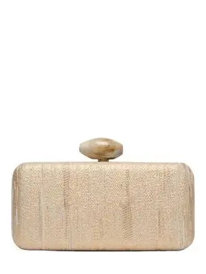 DOLCE VITA Metallic Frame Clutch