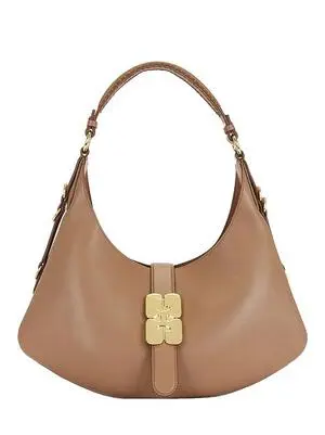 GANNI Kat Small Butter Bag - Coca Mocha