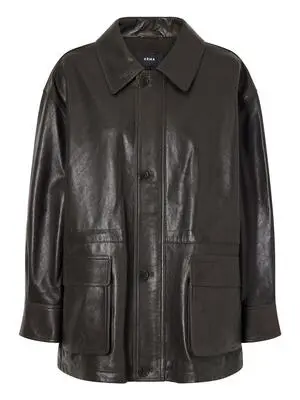 ARMA Leather Jacket - Brown