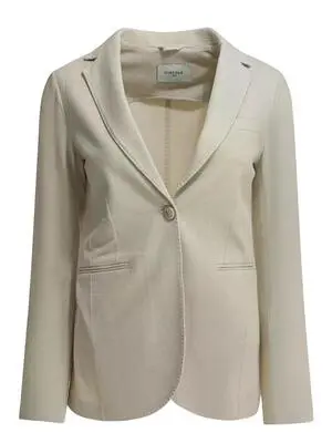 CIRCOLO 1901 Single-breasted Blazer - Neutrals