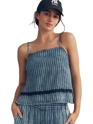 Michael Stars Bella Tank Top - Indigo