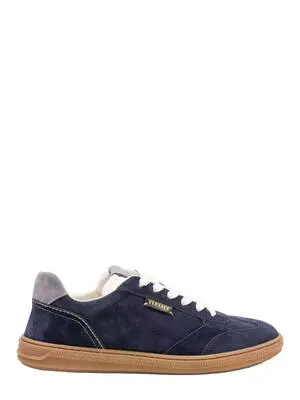 Versace Greca Lace-Up Sneakers Blue