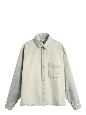 WON HUNDRED Maza Printed Denim Shirt - Digital Painted