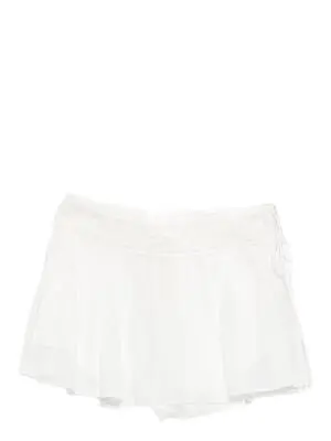 Posse Lace-trim Skort - Neutrals