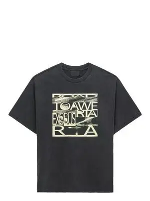 RtA Elian Graphic-print T-shirt - Grey