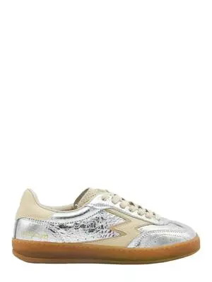 MOA CONCEPT Panelled Club Sneakers - Silver