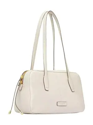 GIANNI CHIARINI Aryna Leather Shoulder Bag - Neutrals